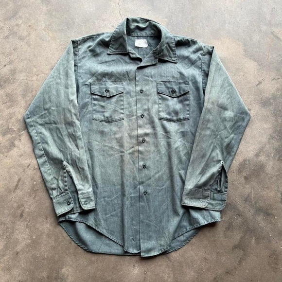 The Unbranded Brand | Shirts | Vintage 8s Grey Faded And Distressed ...